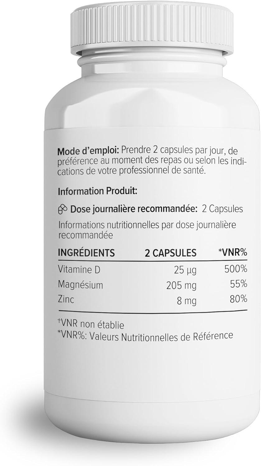 Theonia Magnesium Complex 205mg High Concentration Supplement with Zinc ...