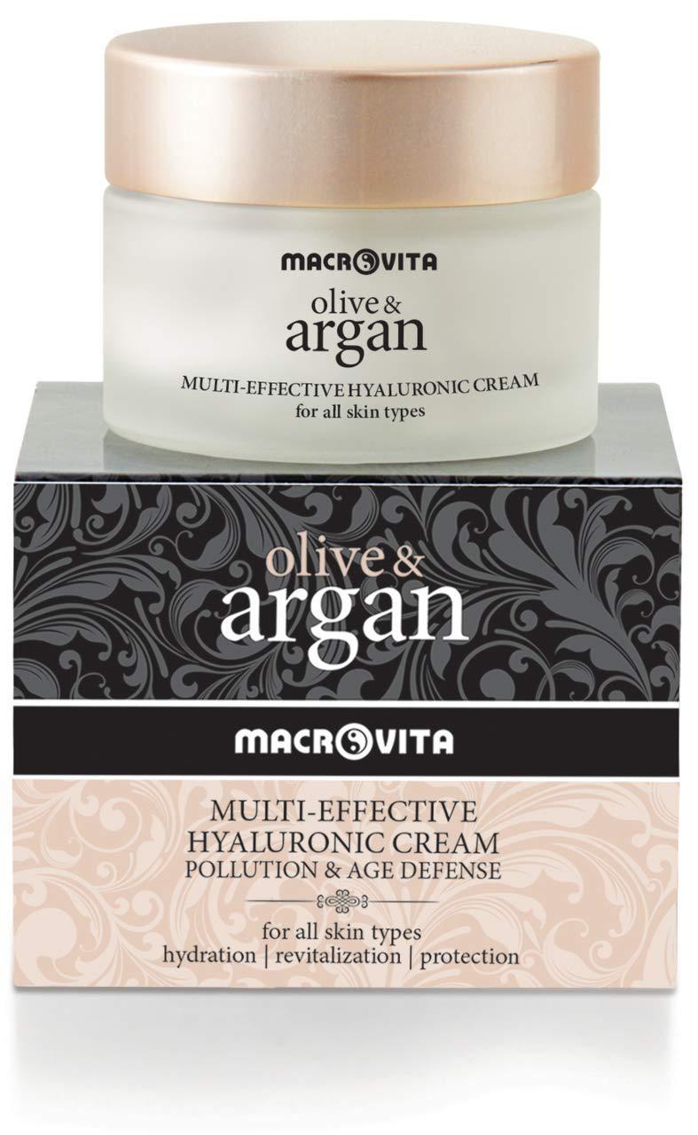Macrovita Olive & Argan Multi-effective Hyaluronic Acid Pollution & Age ...