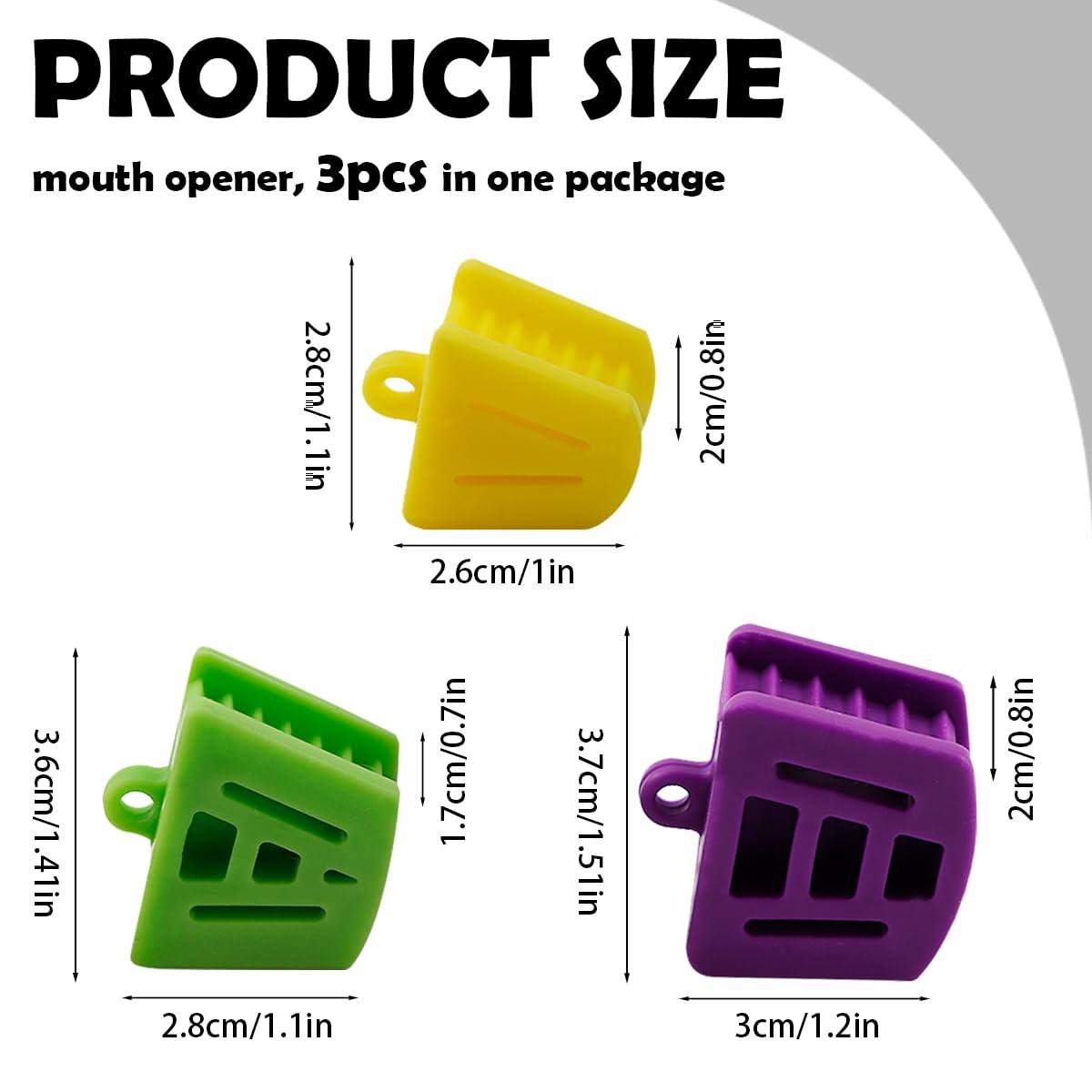 Lnq Luniqi Tooth Bite Mouth Opener - Silicone Orthodontic Bite Block ...