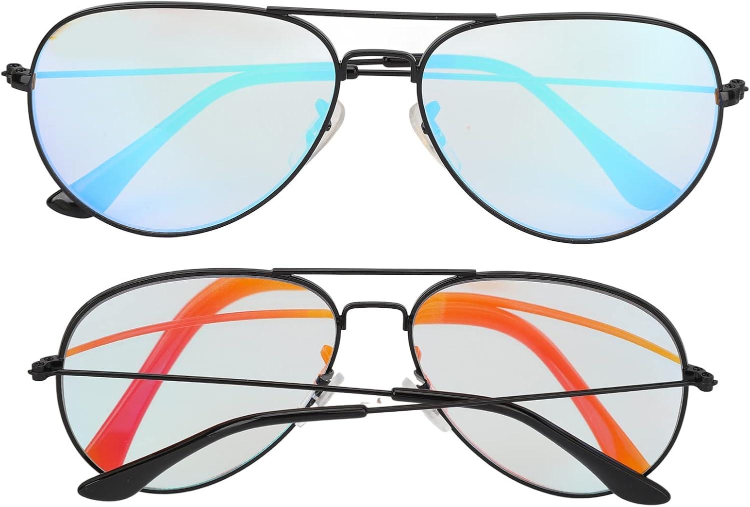 Red Green Color Correction Glasses for Color Blindness - Fashionable ...