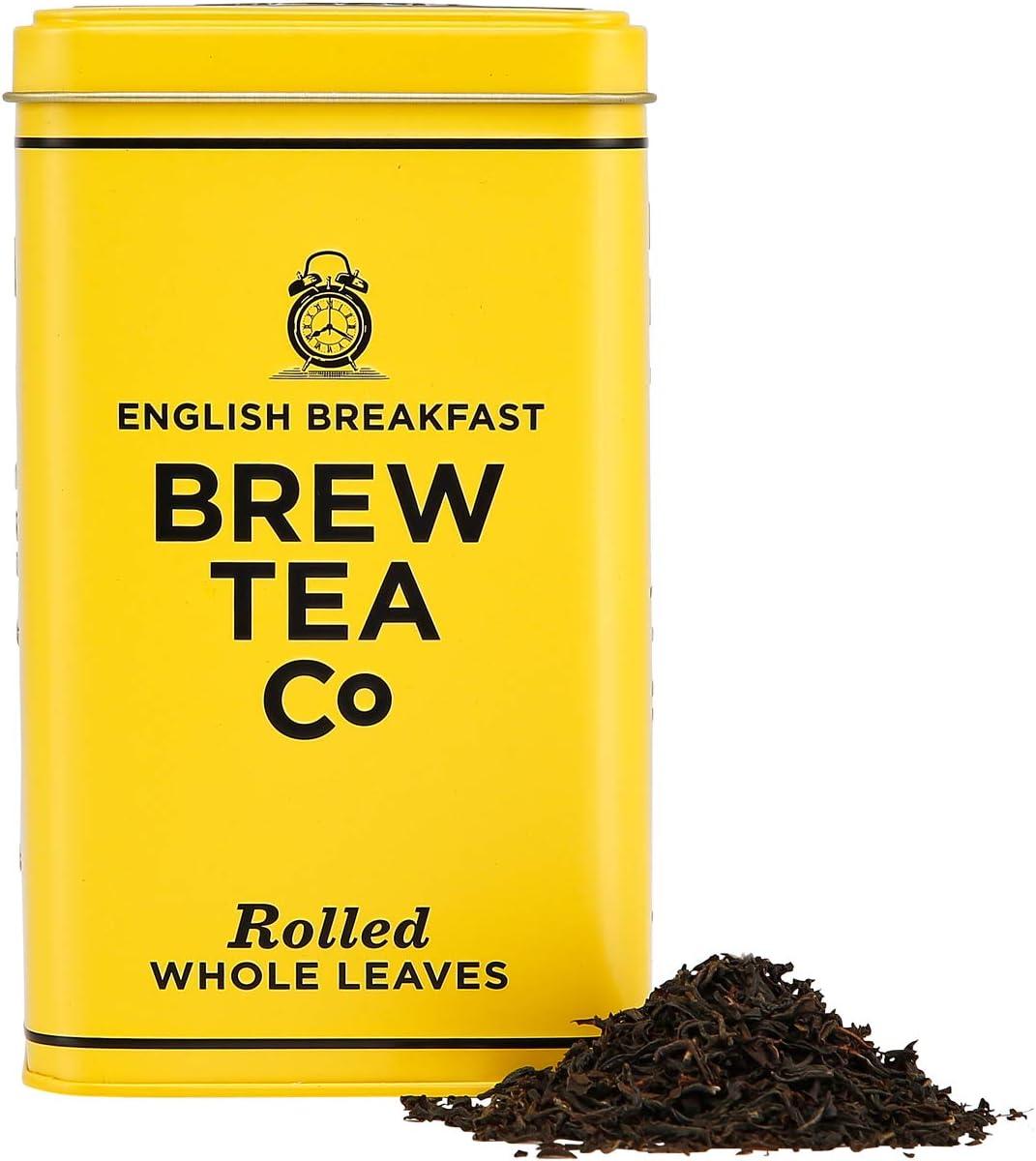 Brew Tea Co English Breakfast Tea - Strong & Malty Loose Leaf Tea in ...
