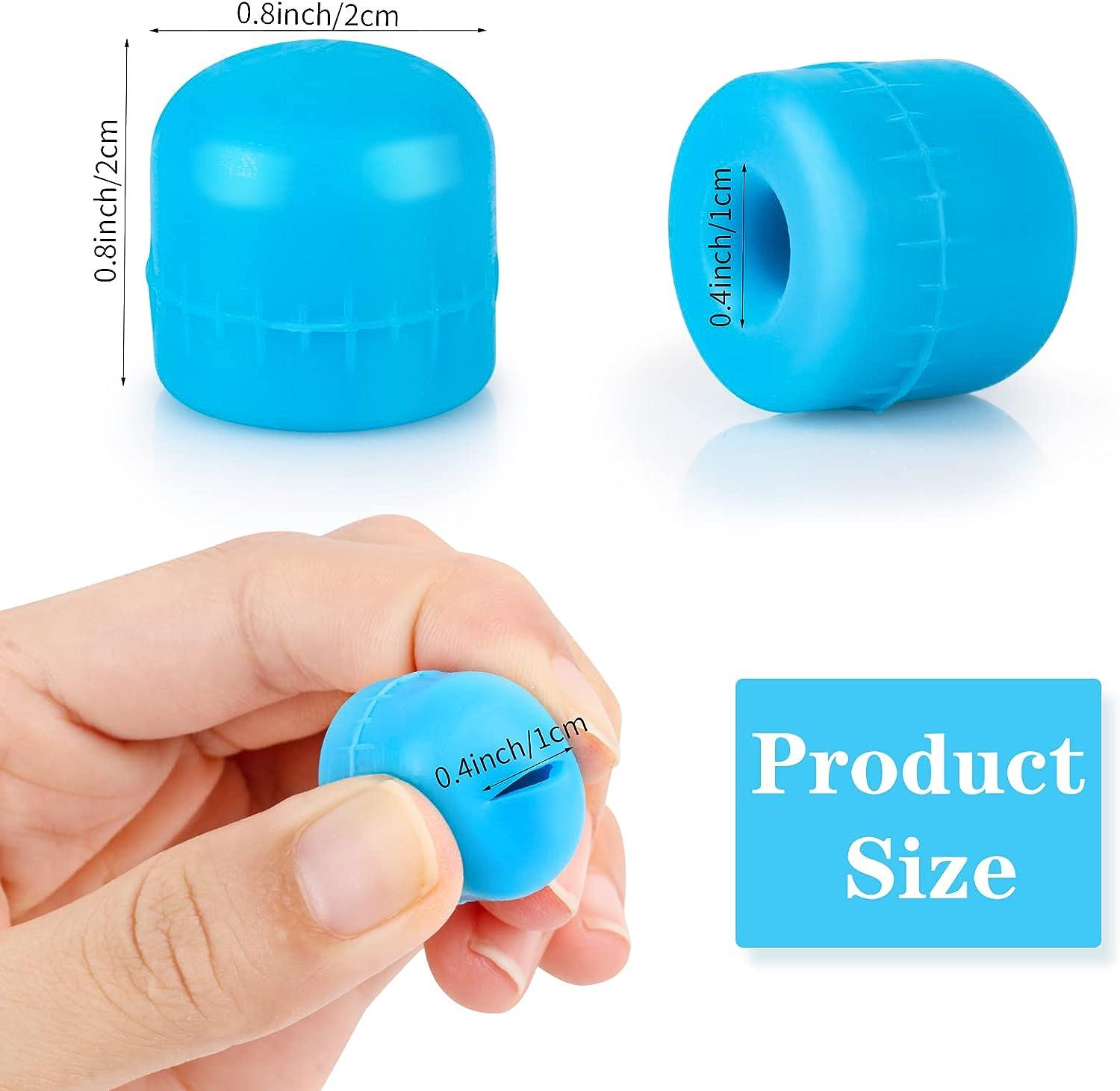 8 Pcs Self Closing Toothpaste Caps for Kids - Mess-Free Silicone ...