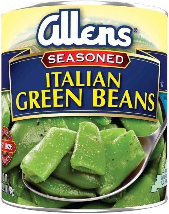 Allens Italian Seasoned Kentucky Wonder Style Green Beans 28 oz - Pack ...