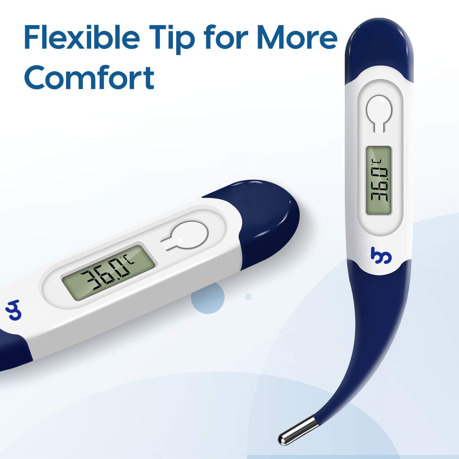 LAEEKCKC Femometer Digital Thermometers Oral Thermometer Adults Kids ...