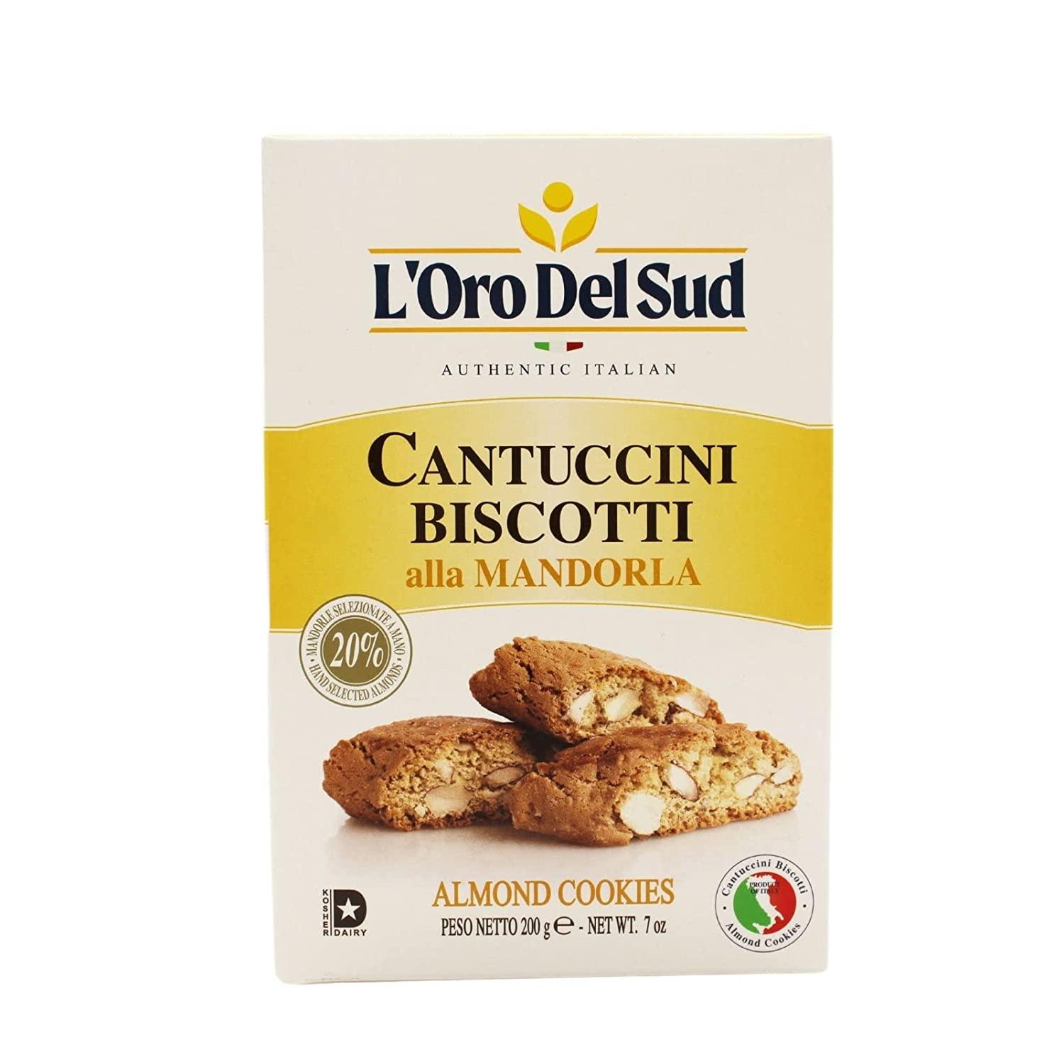 Authentic Italian Almond Biscotti Cantuccini d'Abruzzo Cookies - 200g ...