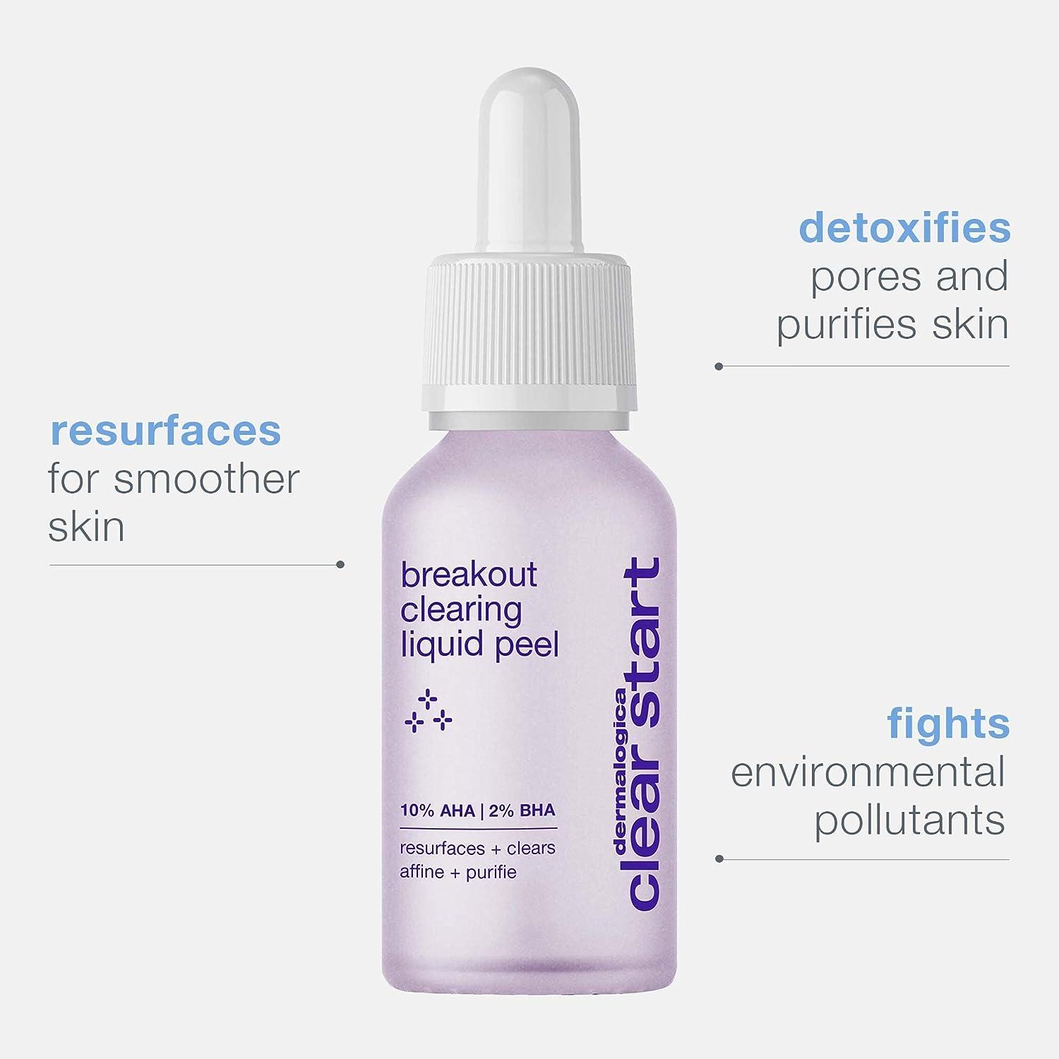 Dermalogica Clear Start Breakout Clearing Liquid Peel - 1 Fl Oz ...