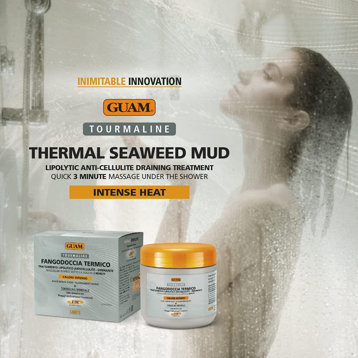 Guam Seaweed & Tourmaline Thermal Mud Cellulite Remover | 3-Min Shower ...
