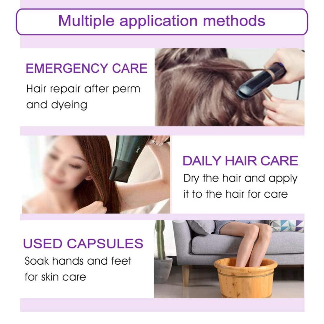 Hair Vitamin Serum Capsule - 30 Capsules (Red) | Vitamin Enriched Hair ...