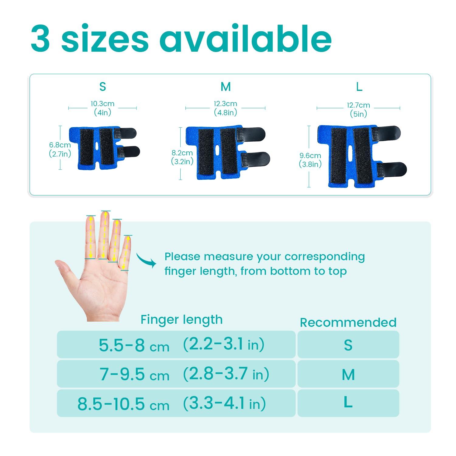 Schnapfinger Finger Splint for All Finger Types - Support ...