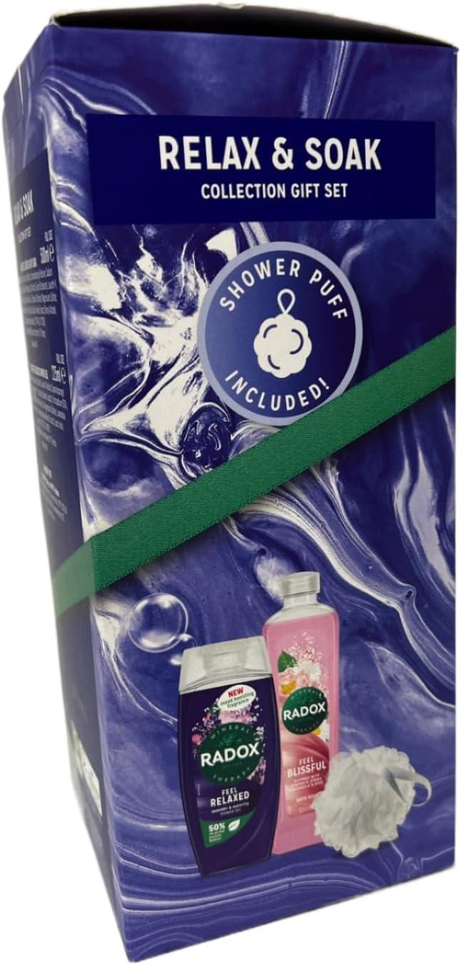 Radox Relax & Soak Set Bath Essentials for Ultimate Relaxation | Buy ...