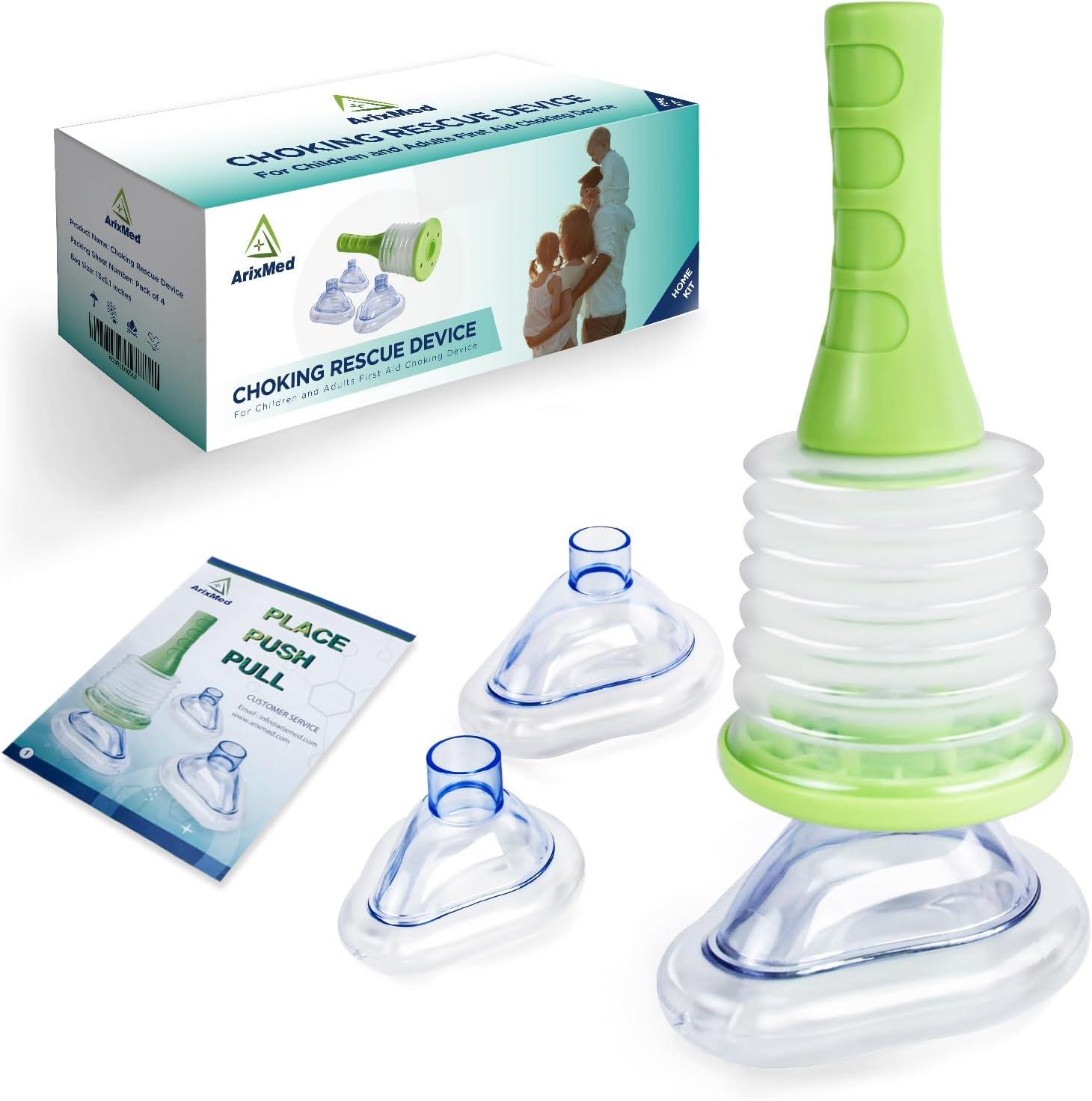 Portable Anti-Choking Rescue Device for Kids and Adults - Arixmed First ...