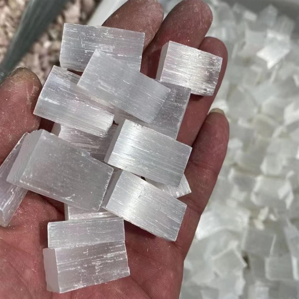 Natural Magic Natural Crushed Stone Fragments White Quartz coarse Stone ...