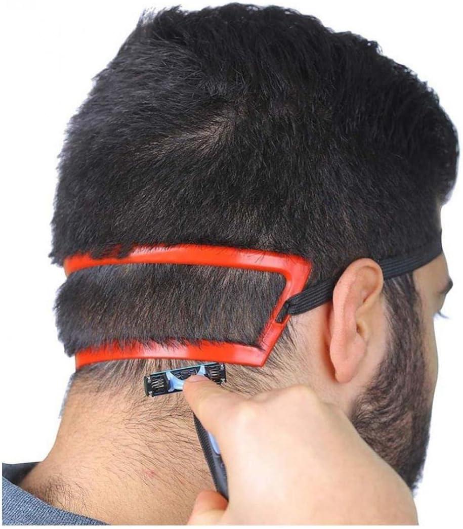 Barber Neck Hair Cutting Mould Salon Hair Cut Line Guide Neckline ...