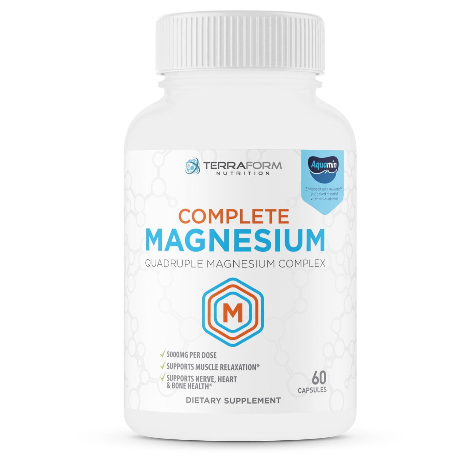 IKJ Complete Magnesium Complex - 4 Forms of Magnesium (Glycinate Malate ...