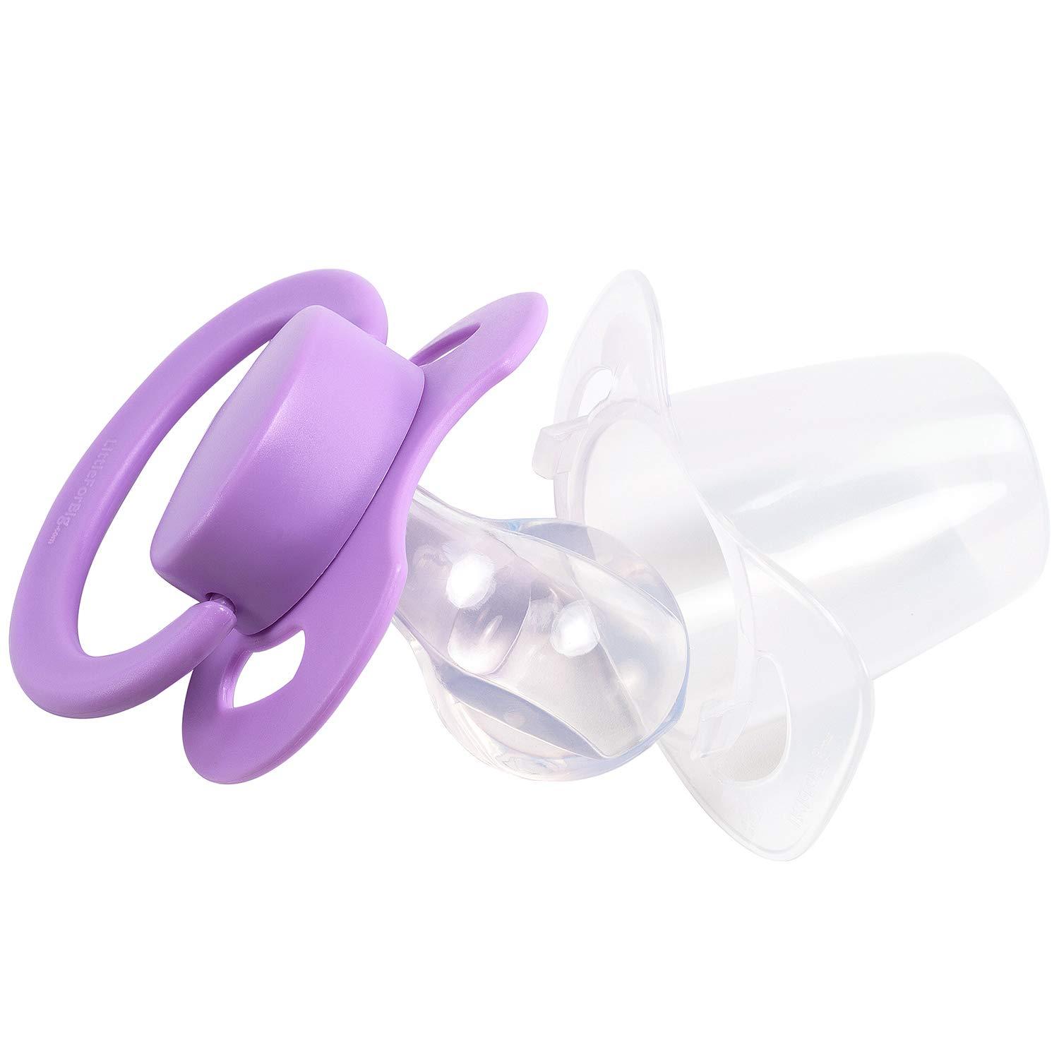 LittleForBig Bigshield Generation-II Adult Pacifier in Purple ...