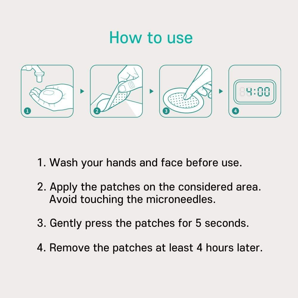 Patch Pro Micro Needle Patch for Pimple Treatment - 18pcs Microneedle ...