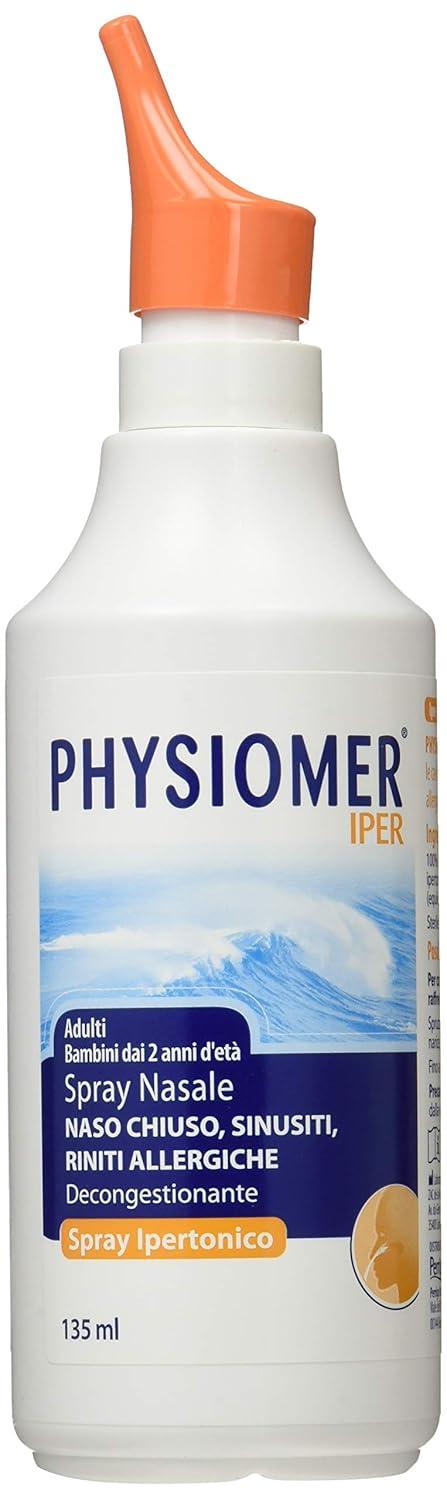 Nasal Spray Physiomer CSR Hypertonic 135ml - Effective Relief for Nasal ...