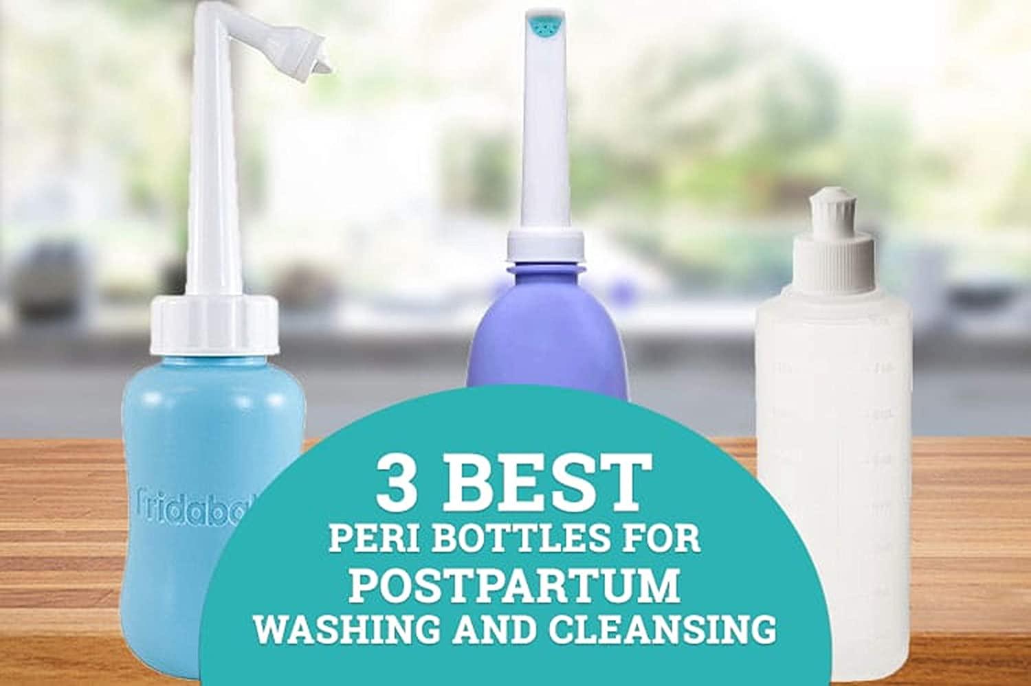 Lavette Perineal Cleansing Irrigation Bottles Baby Peri Wash - 3 Pack