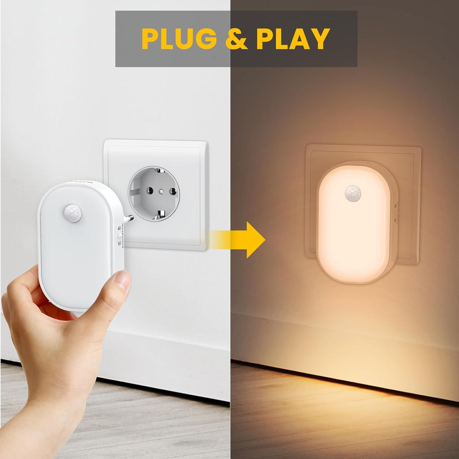 plug in socket night light