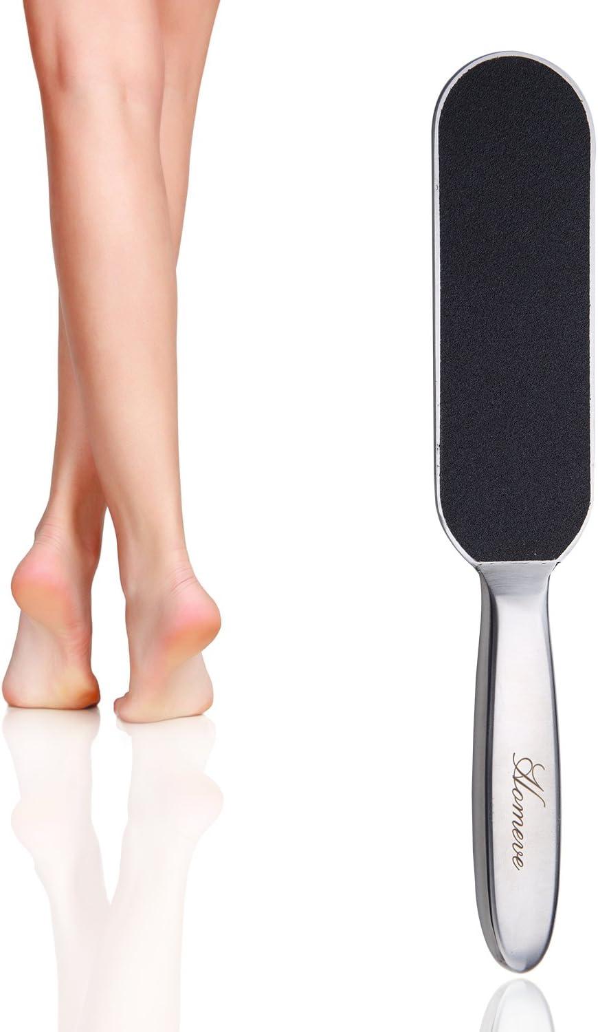 Professional Pedicure Foot File Set - Stainless Steel Callus Remover ...