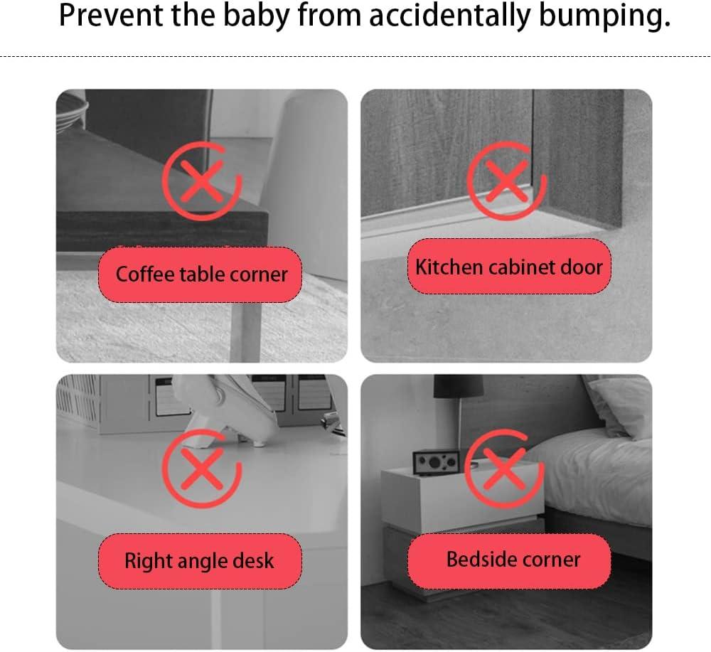 Transparent Silicone Safety Corner Guards for Childproofing Tables ...