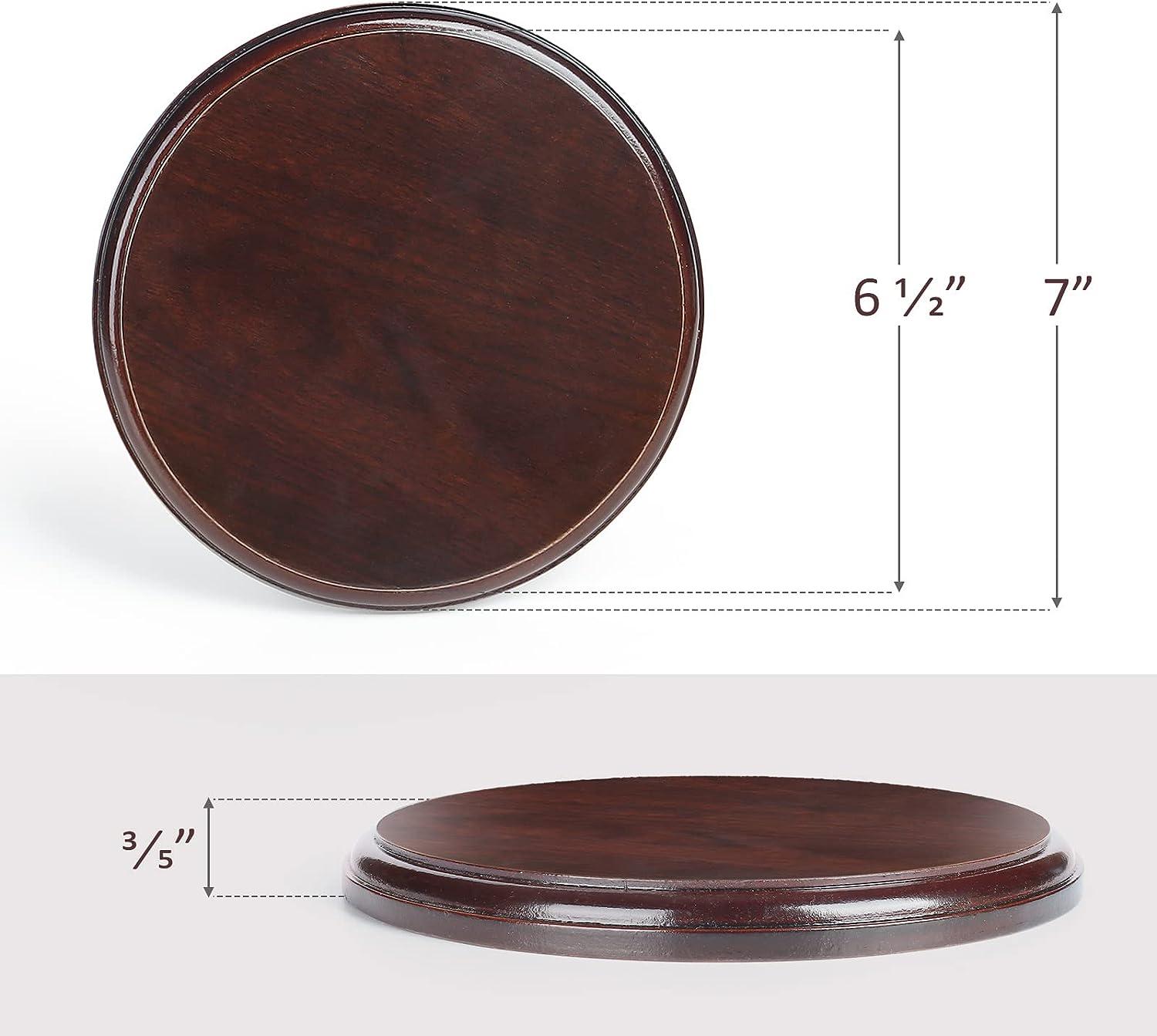 Falling in Art 6'' Wood Round Base - Hand Casting Structure for DIY ...