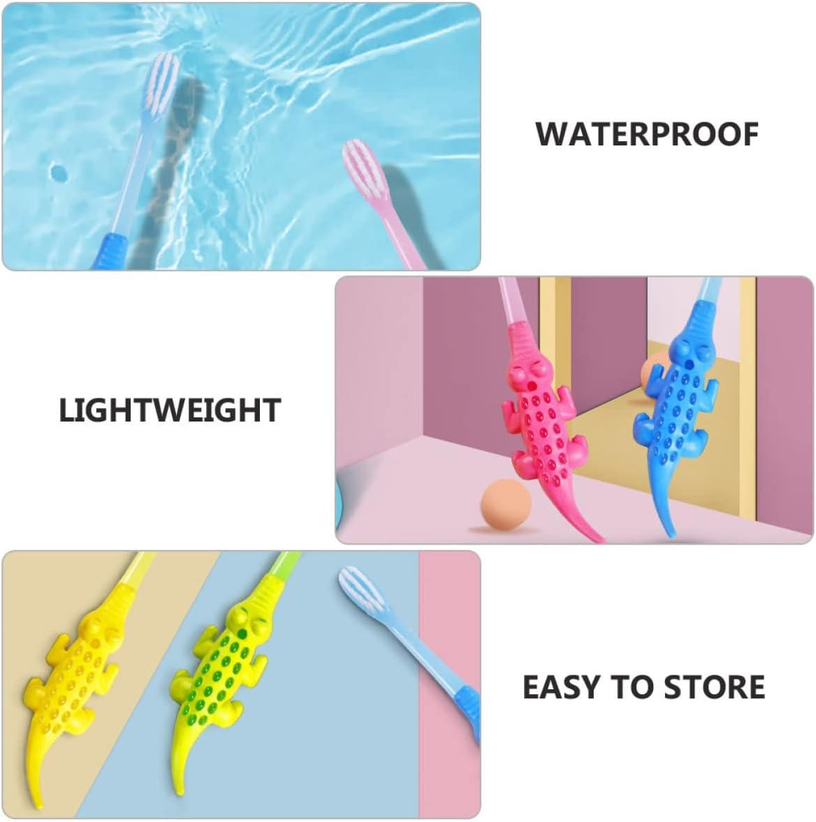 Minkissy 8pc Cartoon Animal Toothbrush Set - Sensitive Baby ...