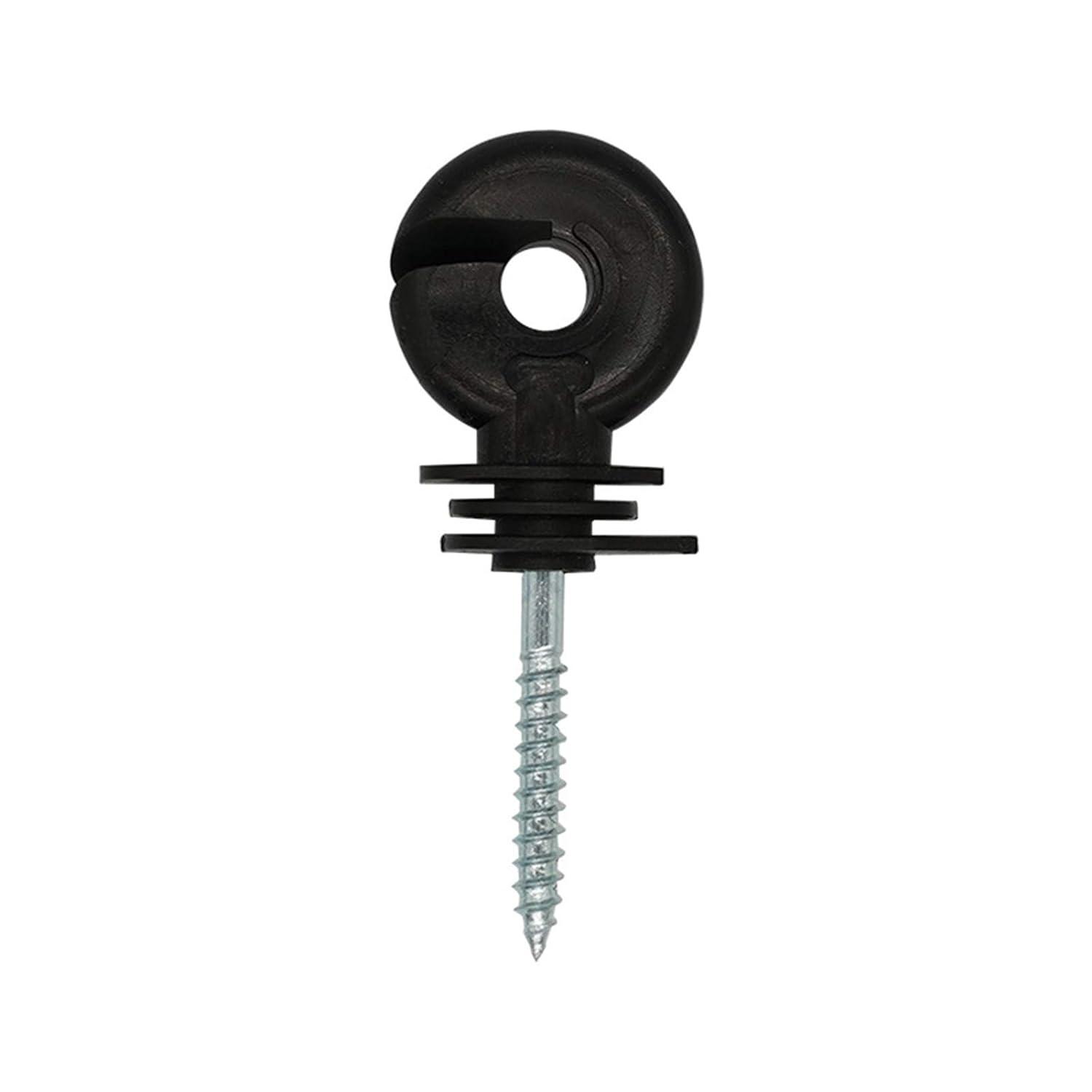 Buy CUKOL 20 PCS Black Isolator Ring for Pasture Fencing - Durable ...
