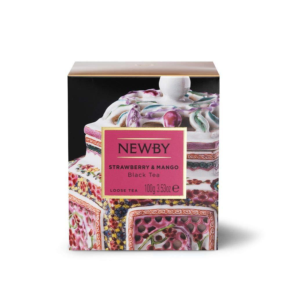 Newby Teas Strawberry & Mango Loose Leaf Tea 100 g | Buy Now with ...
