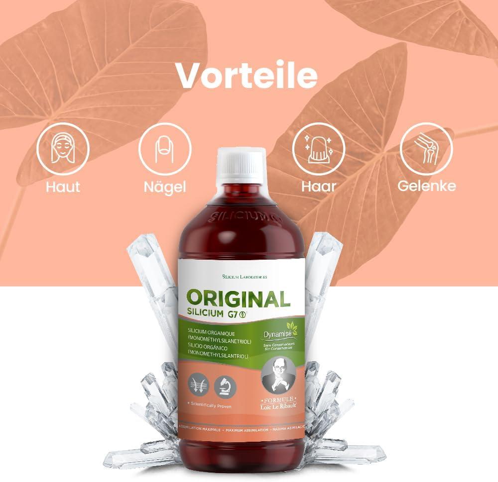 Buy G7 Original Vegan Liquid Silicon Supplements - Improved Formula for ...