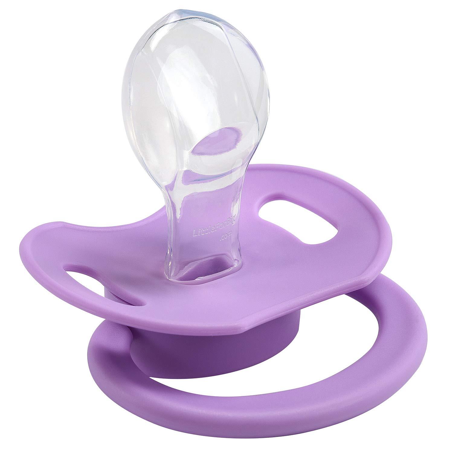 LittleForBig Bigshield Generation-II Adult Sized Pacifier Purple
