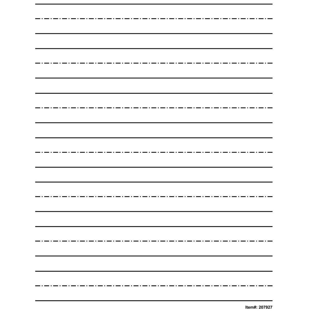 Low Vision Practice Writing Paper- Bold Line | Buy Now with Express ...