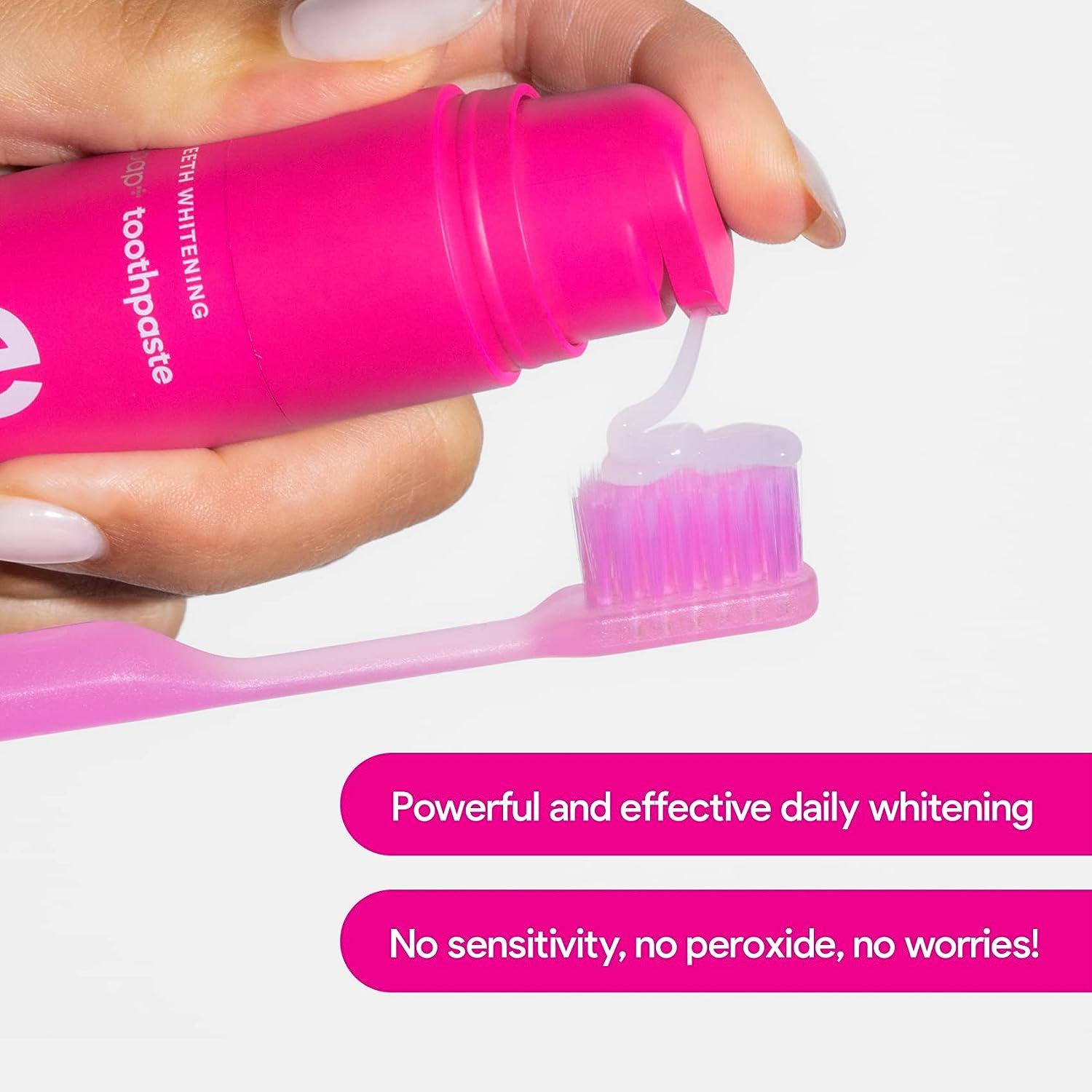 Hismile Pap+ Teeth Whitening Toothpaste Whitening Toothpaste Peroxide ...