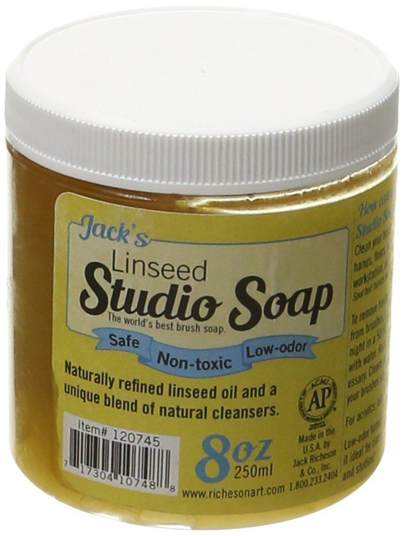 Jack Richeson 250 ml Linseed Studio Soap - Premium Artist Soap | Buy ...