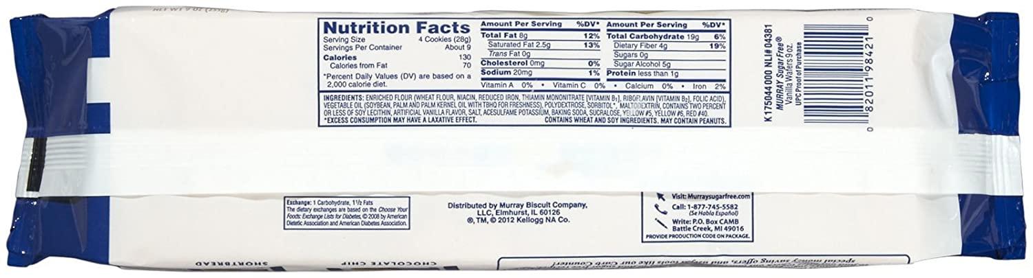 Murray Sugar-Free Vanilla Creme Wafer Cookies - 9 oz - 2 Pack | Buy Now ...