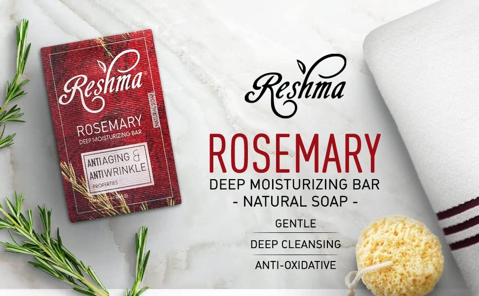 Reshma Beauty Rosemary Soap - 1 Count Pack for Revitalizing Skin | Buy ...