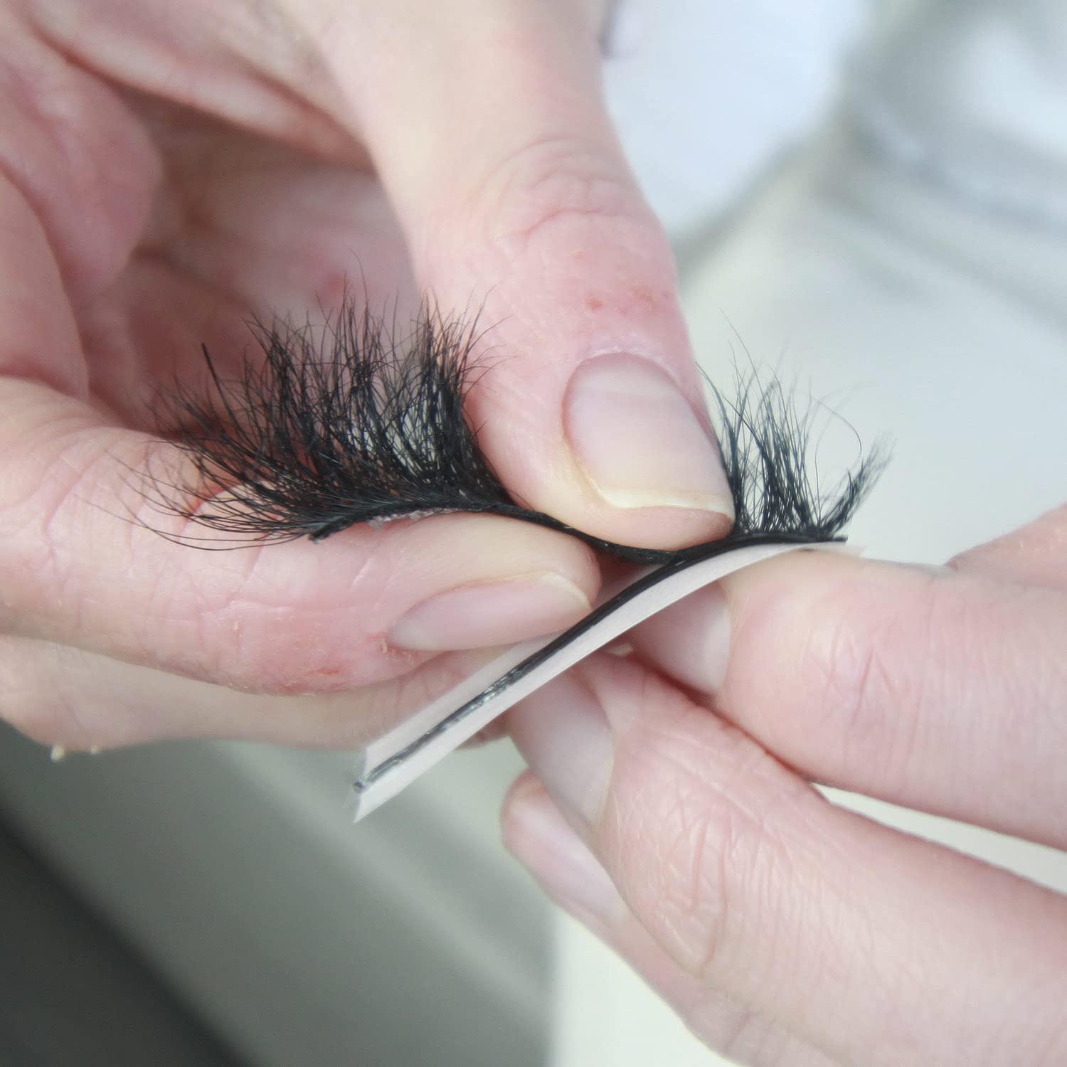 30 Pairs Self-Adhesive Lash Strips for False Eyelashes - Comfortable ...