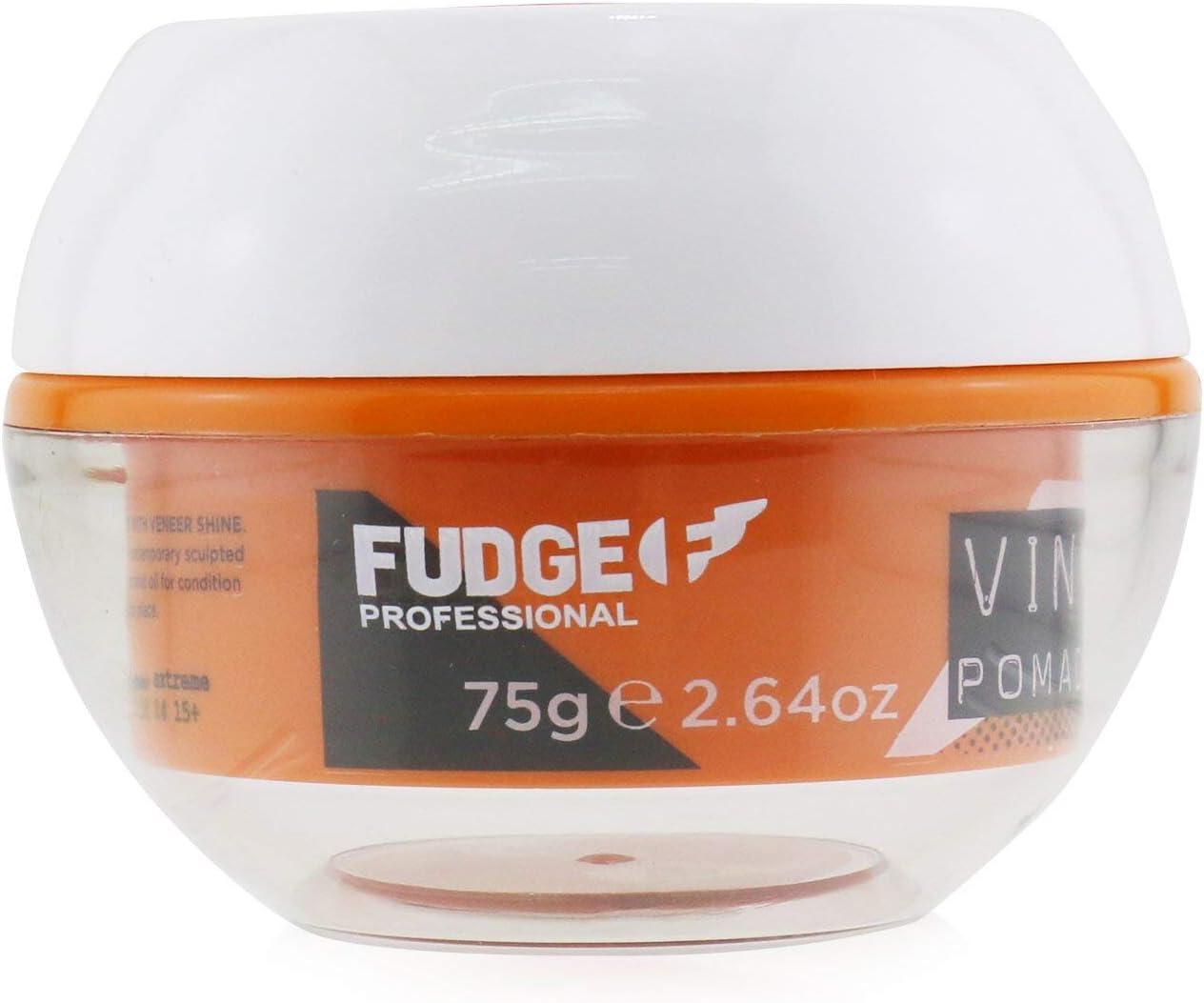 Fudge Professional Vinyl Pomade Hair Wax 75g - Smooth & Strong Hold ...