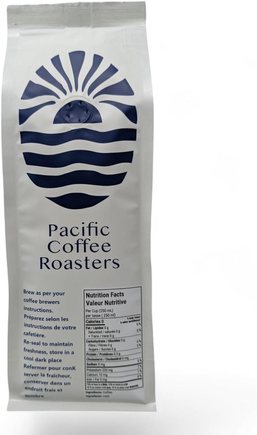 Pacific Coffee Roasters Organic Italian Roast 340g Fair Trade Italian ...