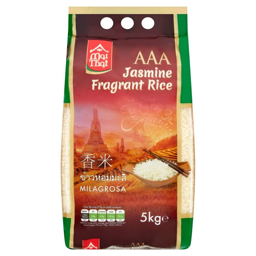 Mai Thai AAA Jasmine Rice 5kg - Premium Quality Thai Rice | Buy Now ...