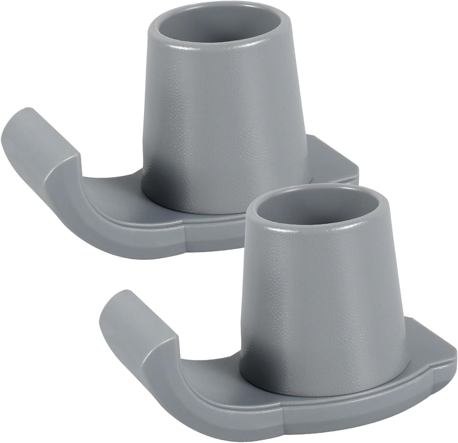 YHDFVSA 2 Pcs Rubber Walker Ski Glides - Heavy Duty Mobility Aid ...