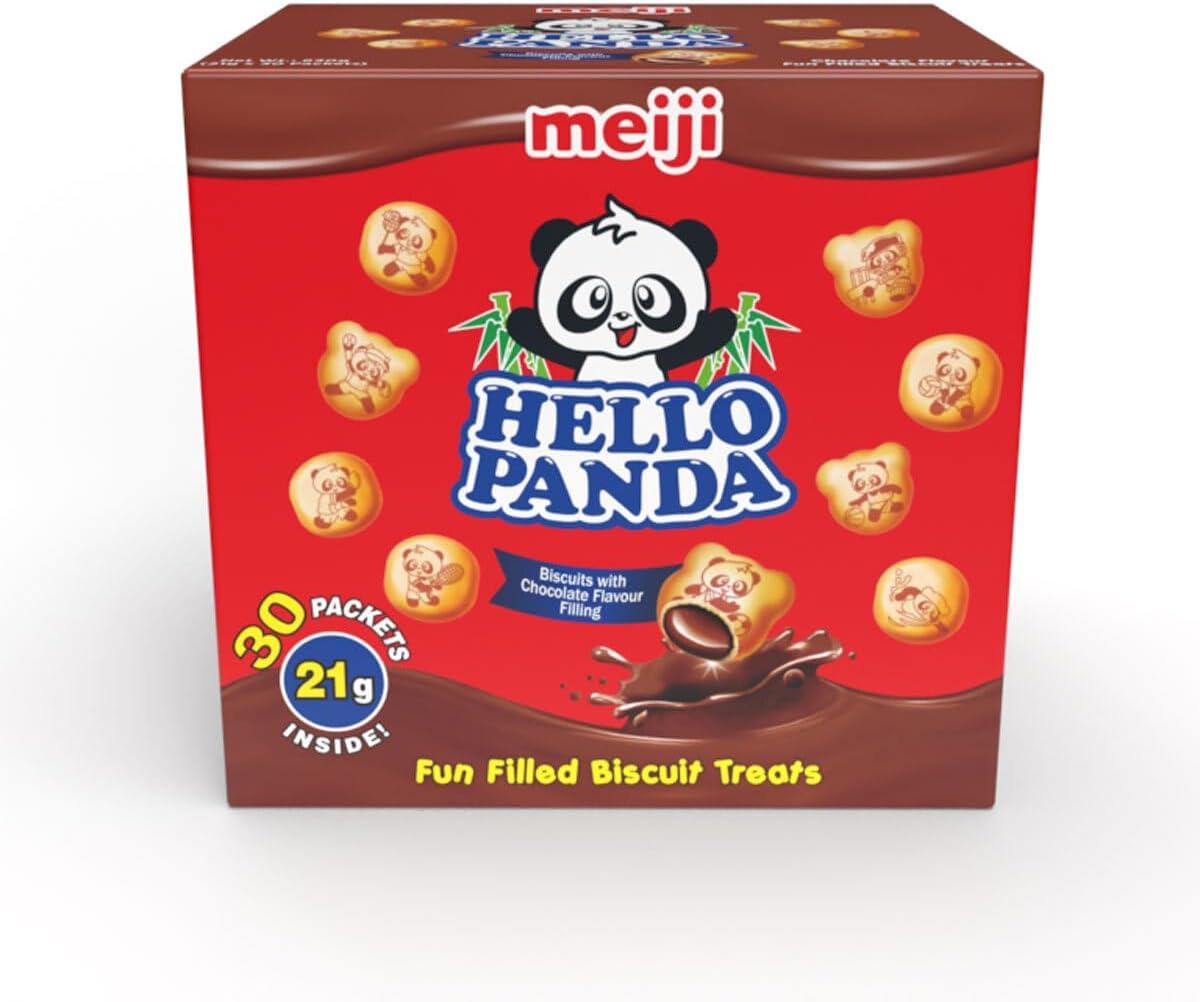Hello Panda Chocolate Filled Biscuits - 1.26 KG (2 x 30 x 21g) Bite ...