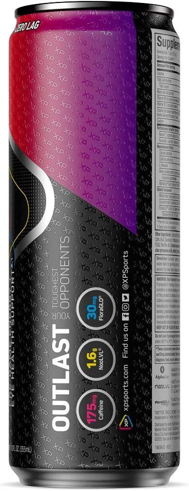 XP Sports Boost Energy Drink - Alertness, Focus, and Eye Health Support ...