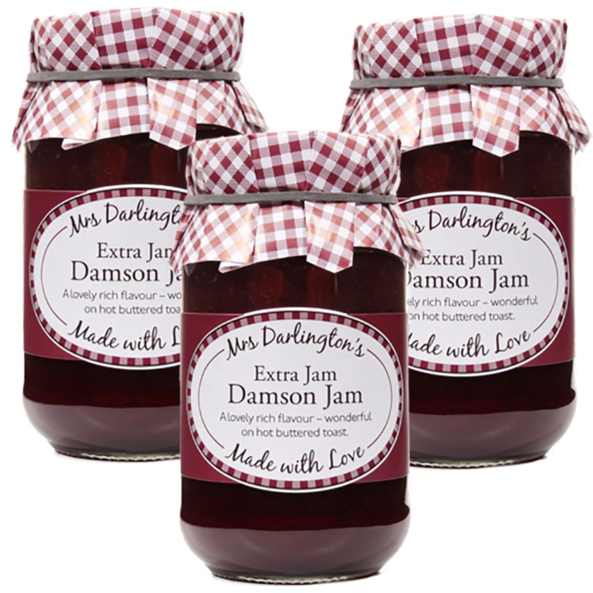 Mrs Darlington's Damson Jam - 340g - Pack of 3 | Buy Now with Express International Delivery ...