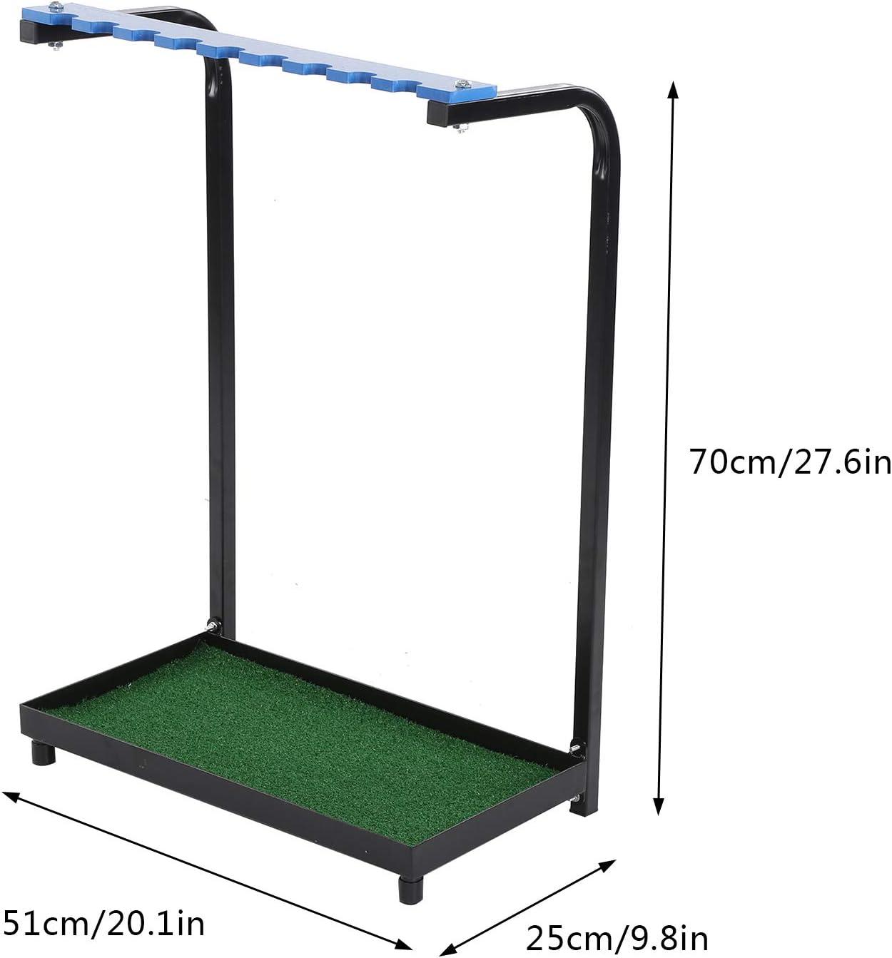Wosune Golf Club Display Stand Organizer for Putter and Accessories ...