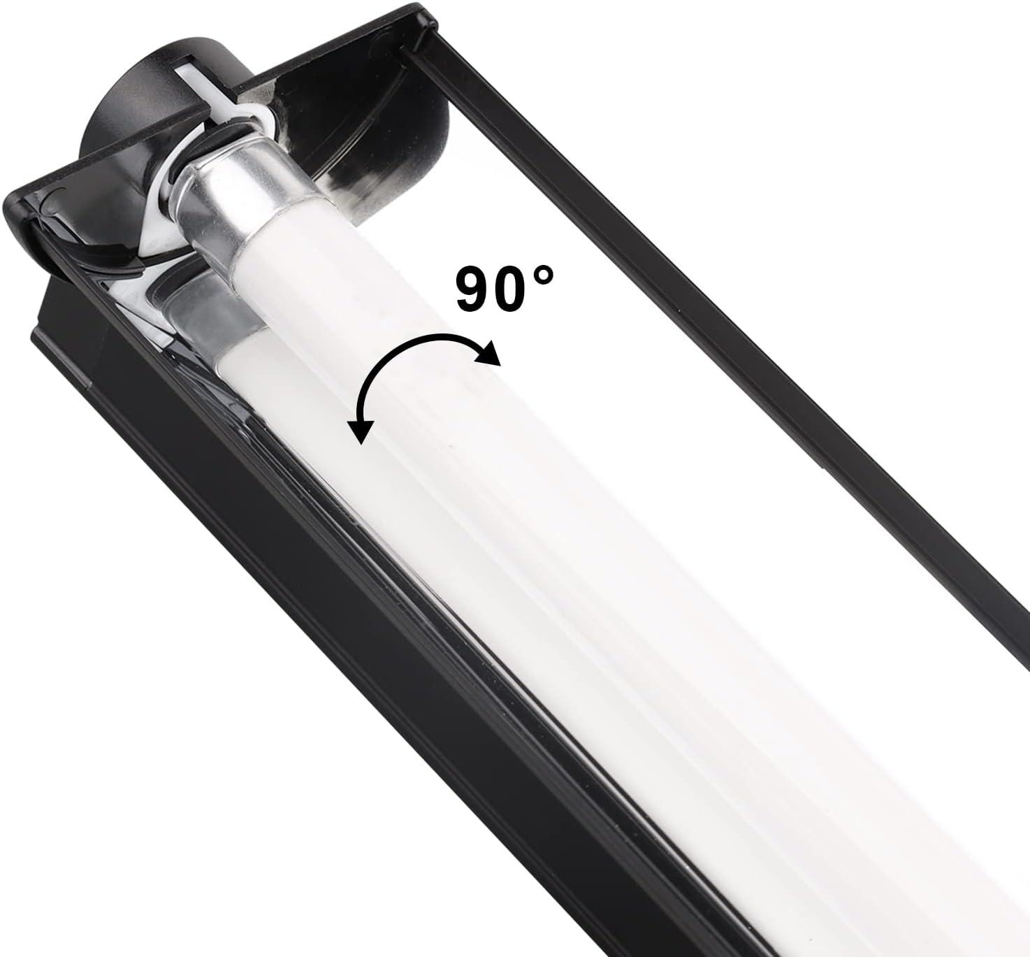 AIICIOO T5 Fluorescent Tube Terrarium Lamp 10.0 - 24W UVB Reptile Light ...