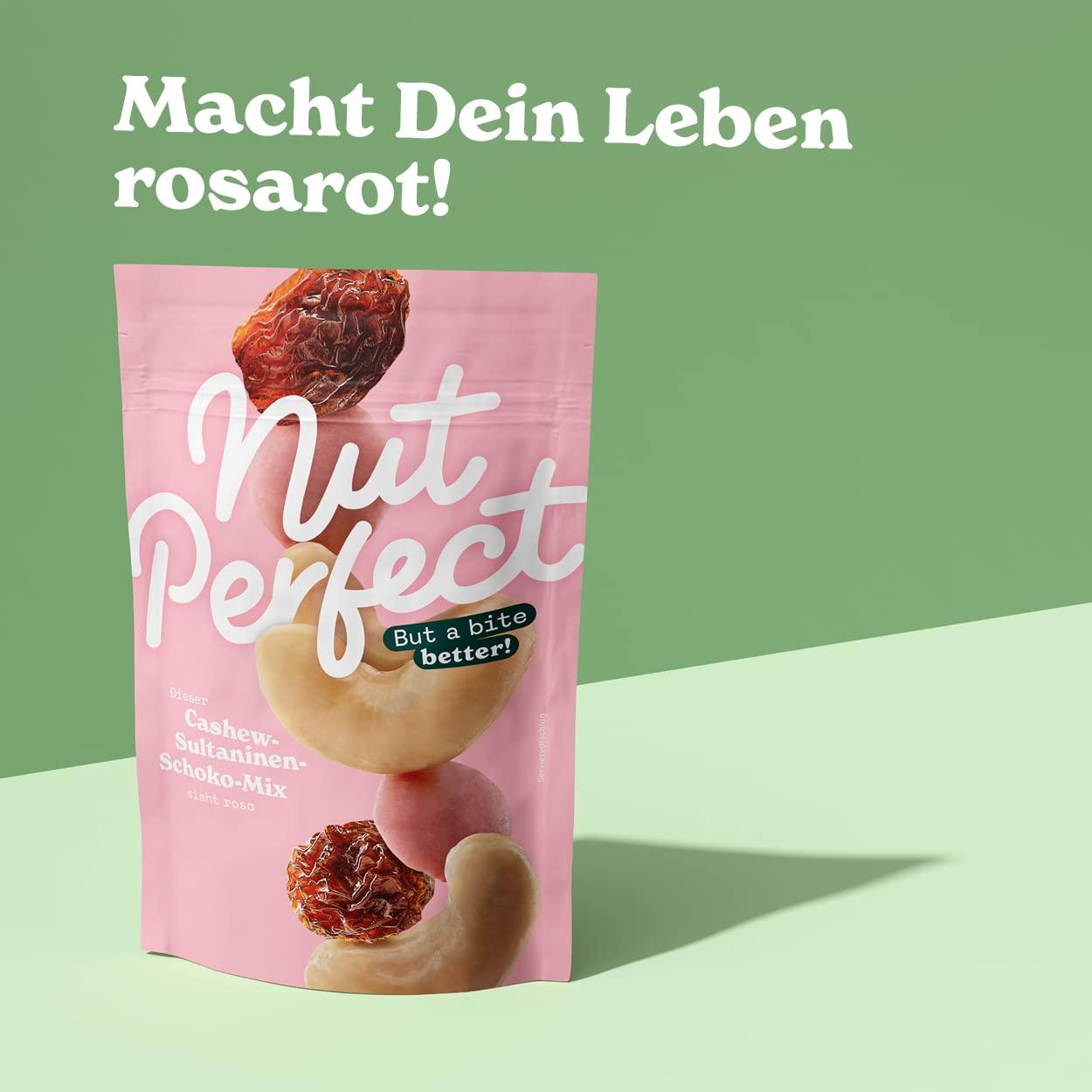 Nut Perfect | Cashew Sultanine Chocolate Mix | Crunchy Rosa Ruby ...