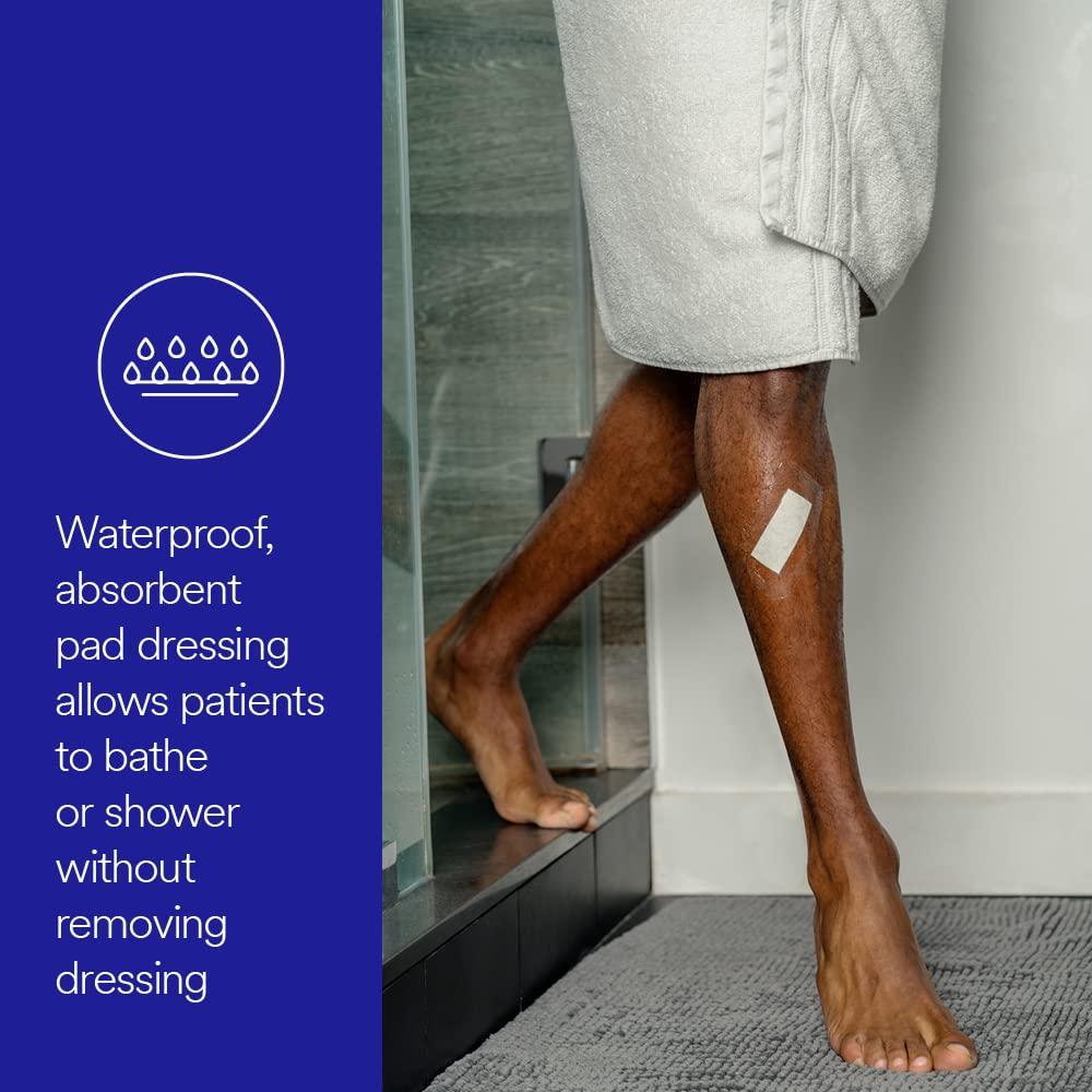 3M Tegaderm +Pad Film Dressing with Non-Adherent Pad 3586 Dressing size ...