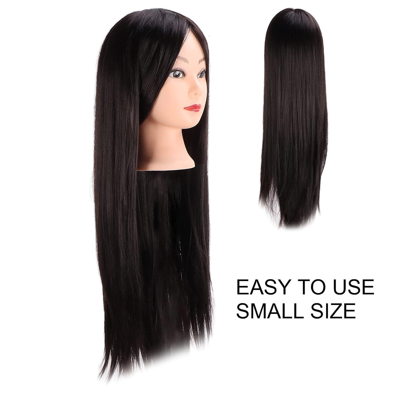 Professional Hair Styling Doll Head - Long Hair Practice Puppet for ...