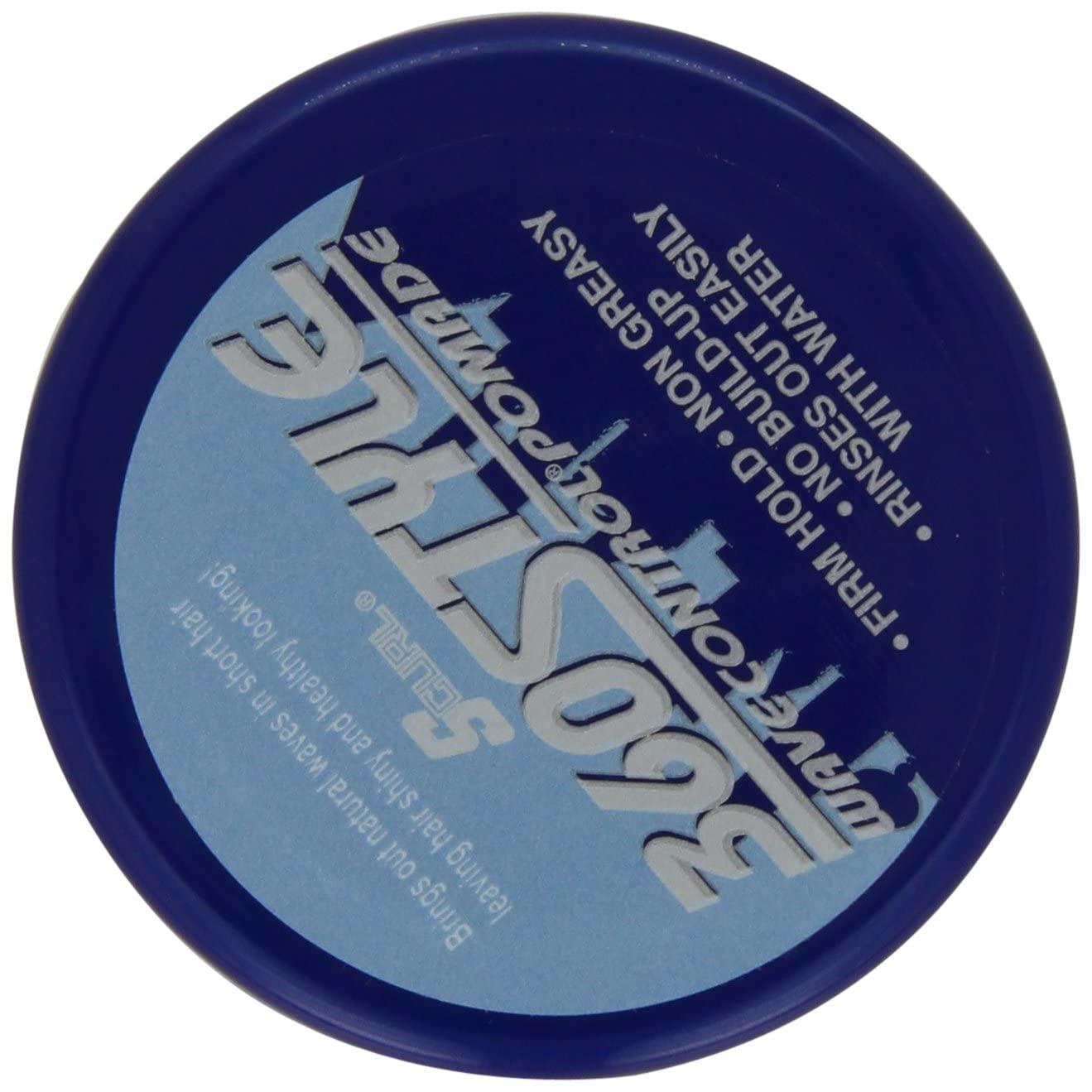 2 Pack Lusters S-Curl 360 Wave Control Pomade 3oz - Defined Waves ...